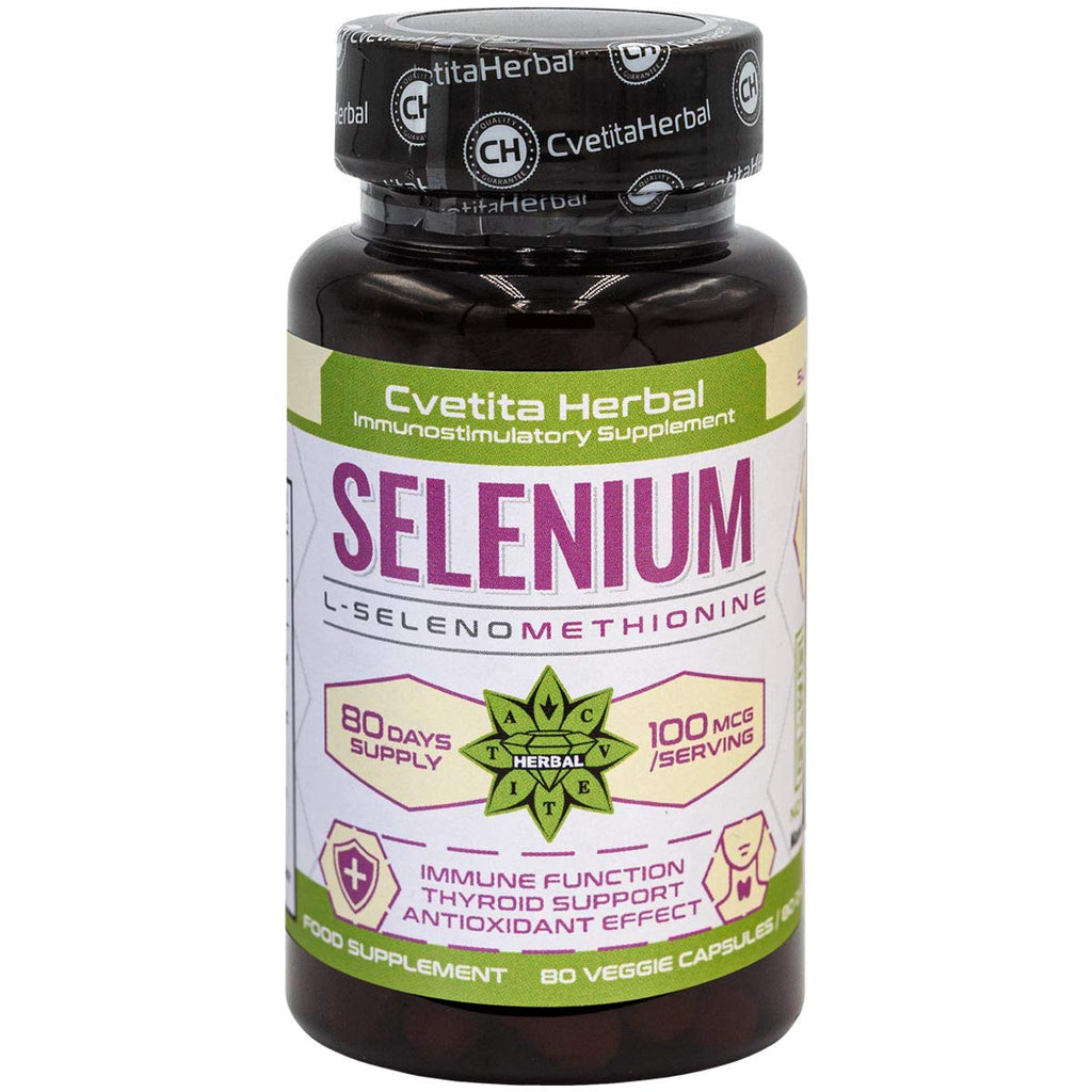 Selenium capsules for immune support