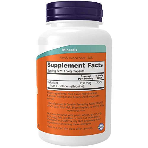Selenium capsules for immune support