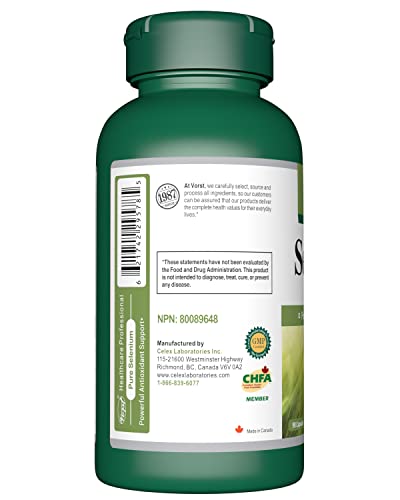Selenium capsules for optimal thyroid function