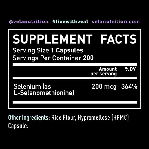 Selenium capsules for overall vitality