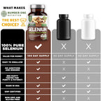 Selenium capsules for overall wellness