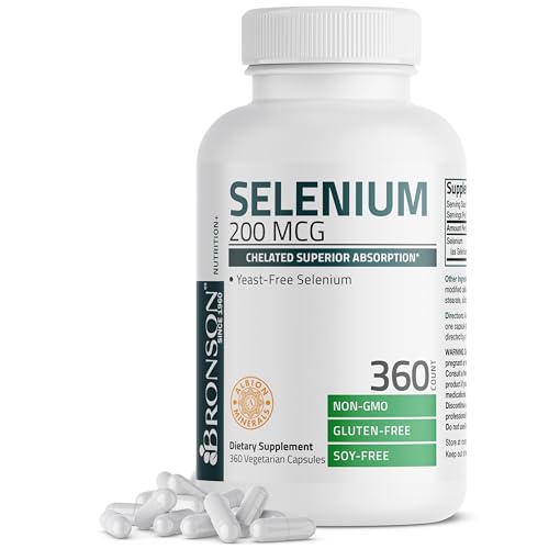 Selenium capsules for prostate health