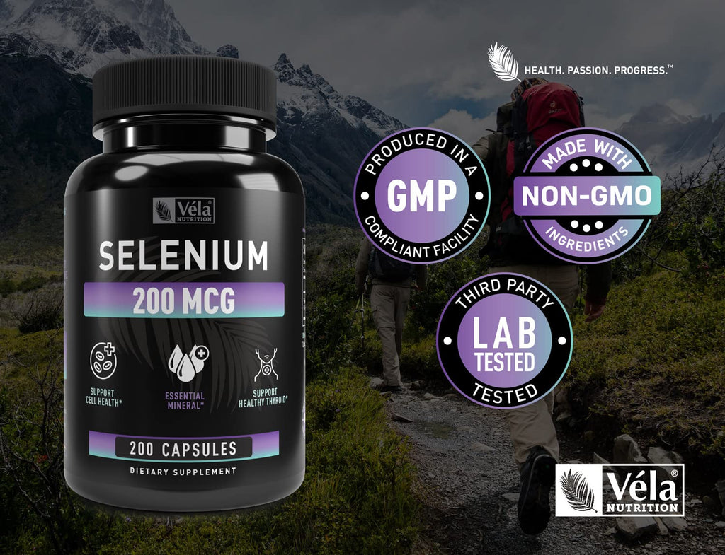 Selenium capsules to support wellness