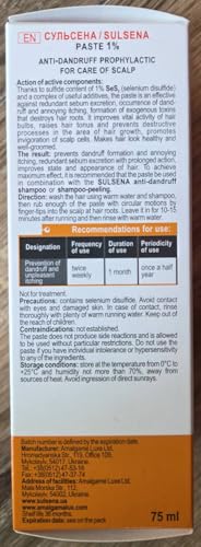 Selenium dandruff treatment for men