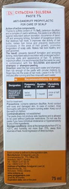 Selenium dandruff treatment for men