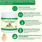 selenium enriched chicken vitamins