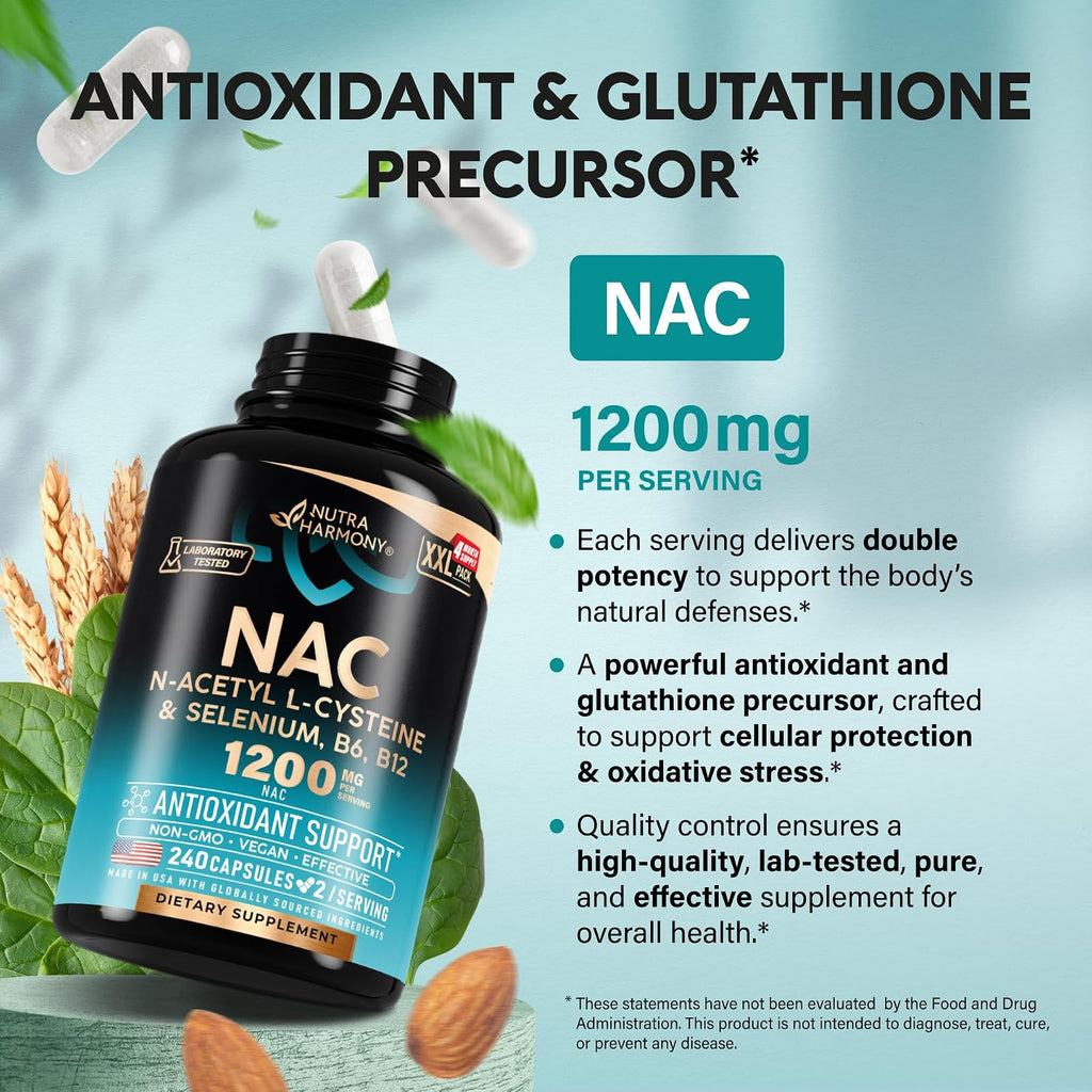 Selenium enriched NAC supplement