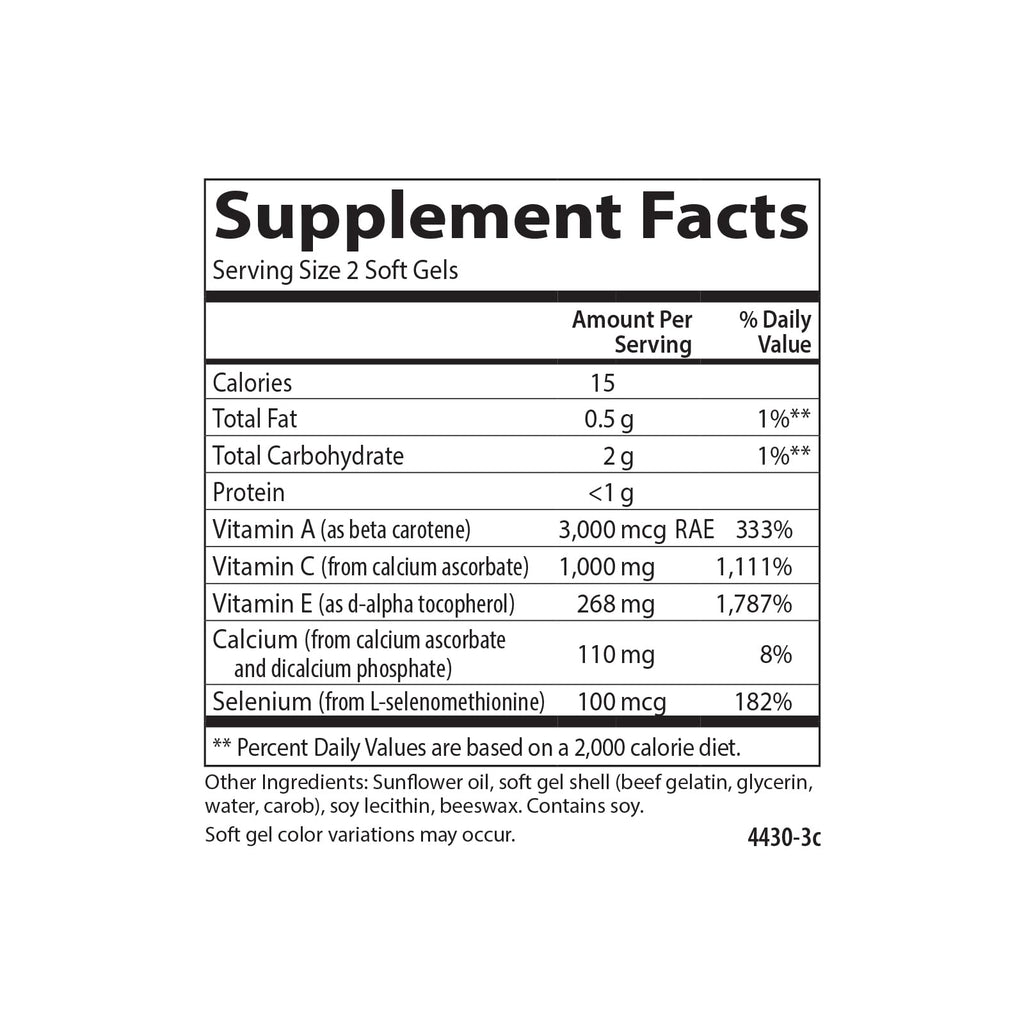 Selenium enriched vitamin A for wellness