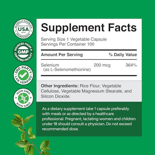 selenium for maintaining healthy metabolism