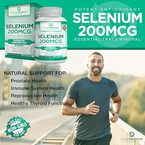 Selenium for men's health benefits
