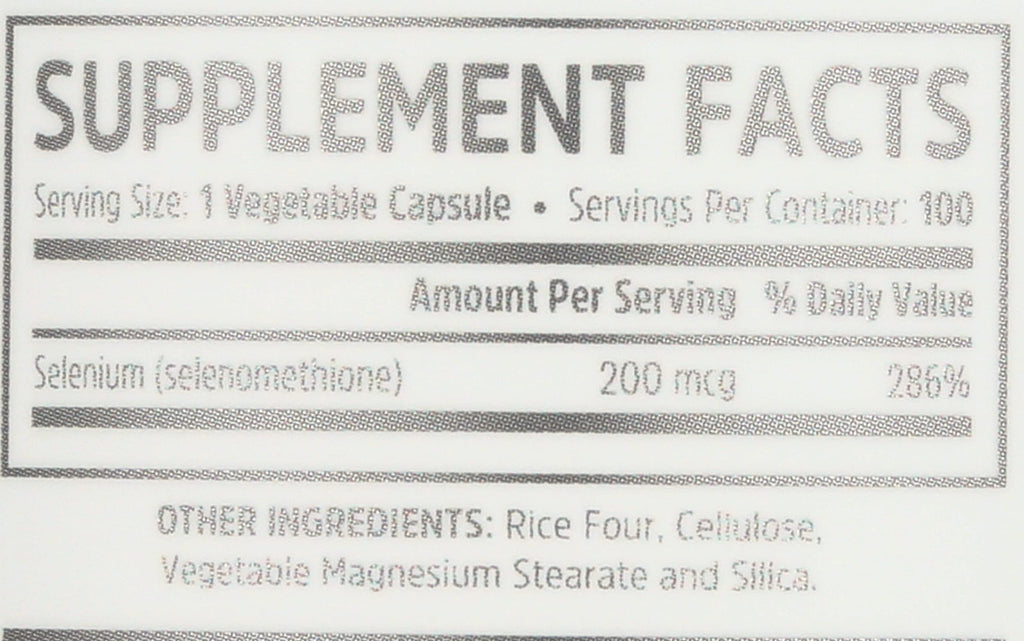 selenium for optimal mineral balance