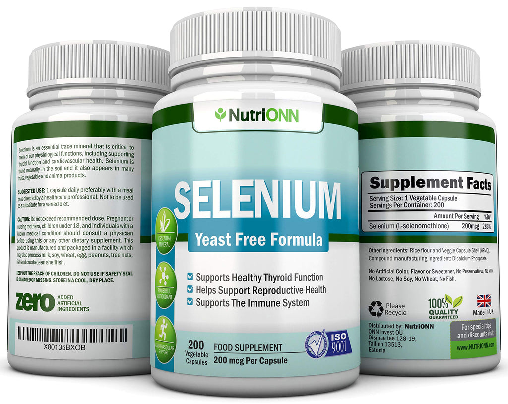 selenium for reducing oxidative stress
