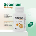 Selenium for thyroid function support