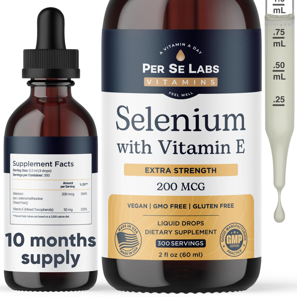 Selenium liquid drops for immunity