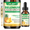 Selenium liquid drops for immunity