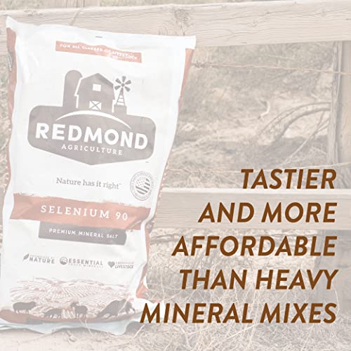 Selenium-rich supplement for farm animals