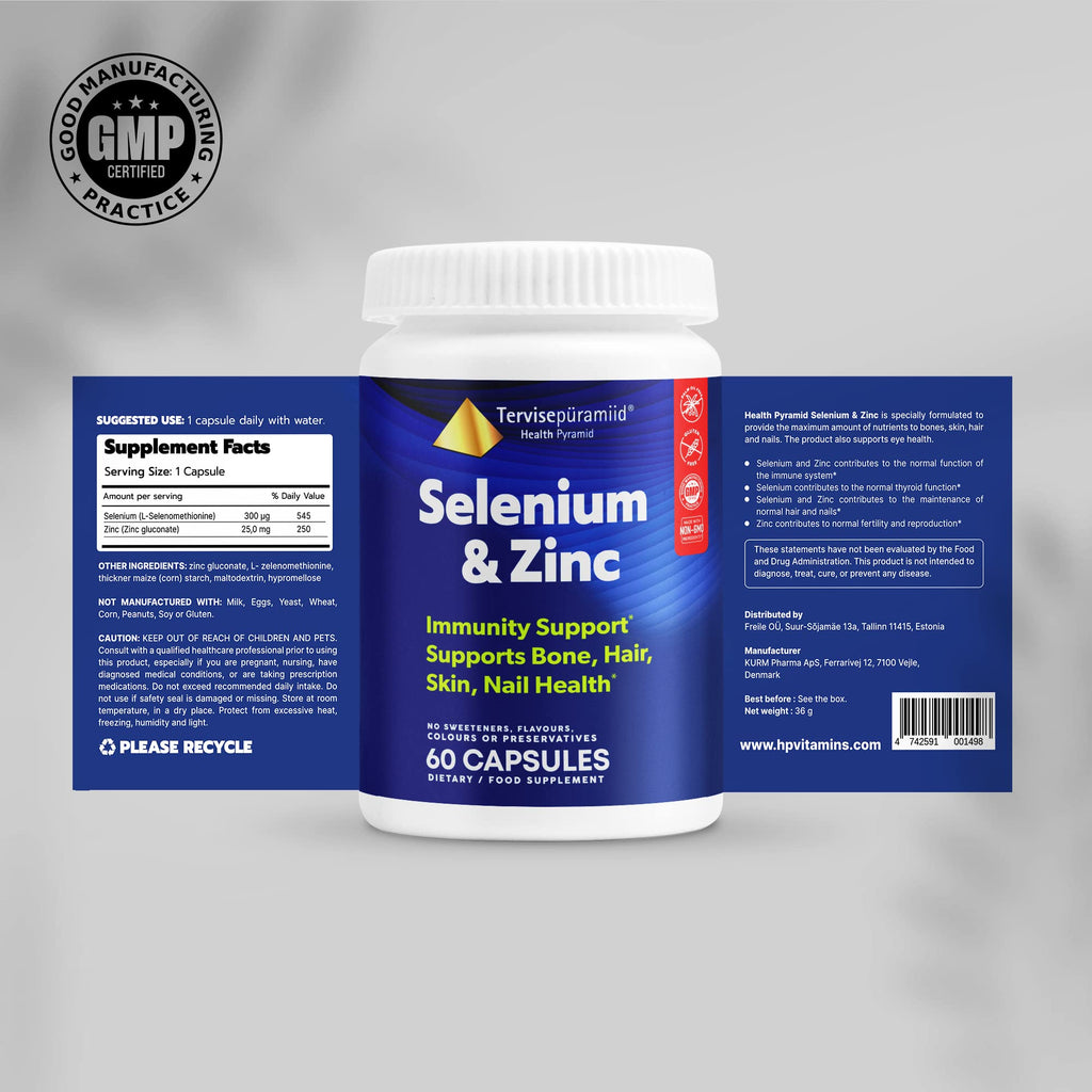Selenium supplement for better skin