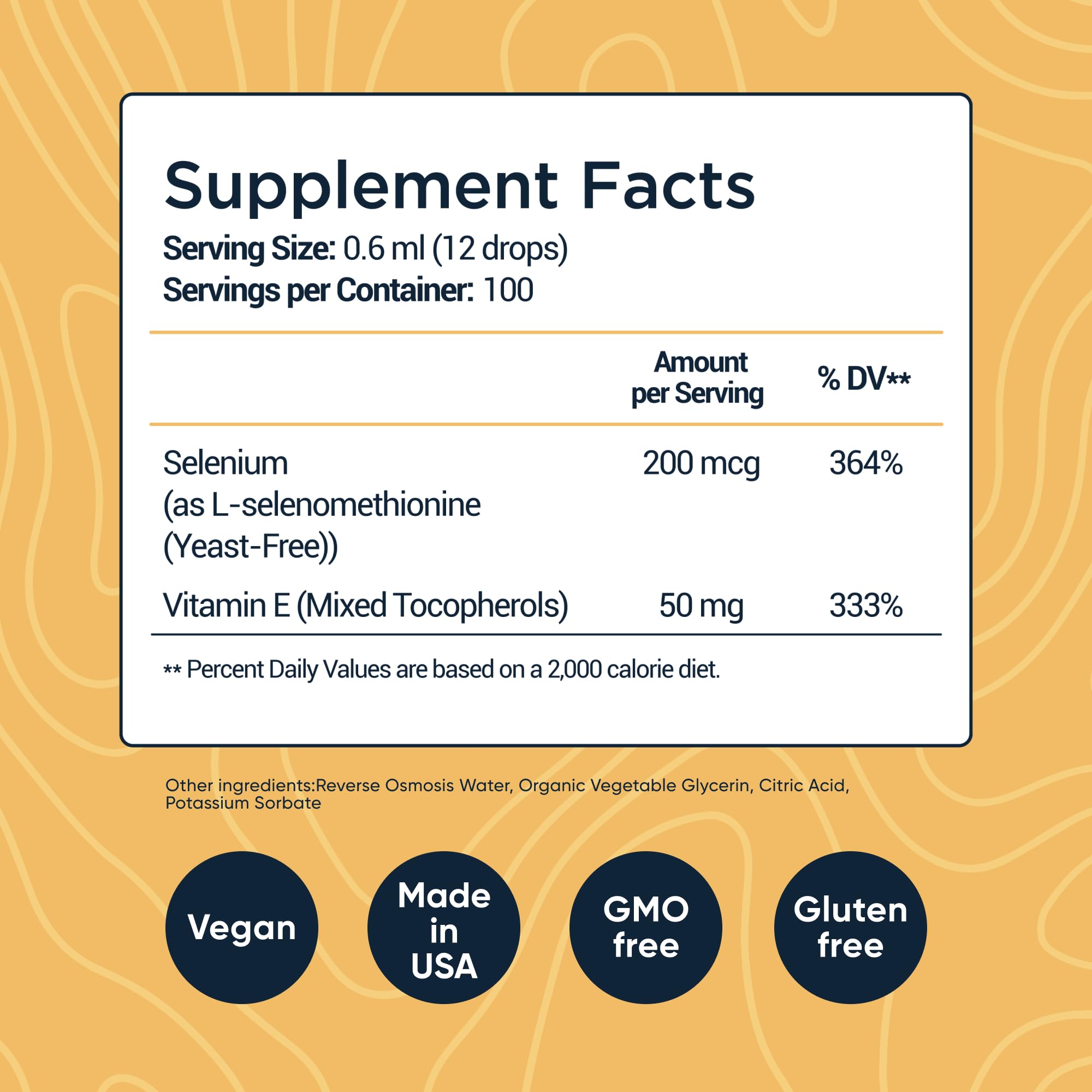 selenium supplement for daily nutrition