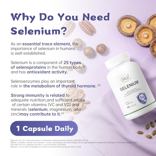 selenium supplement for energy and vitality