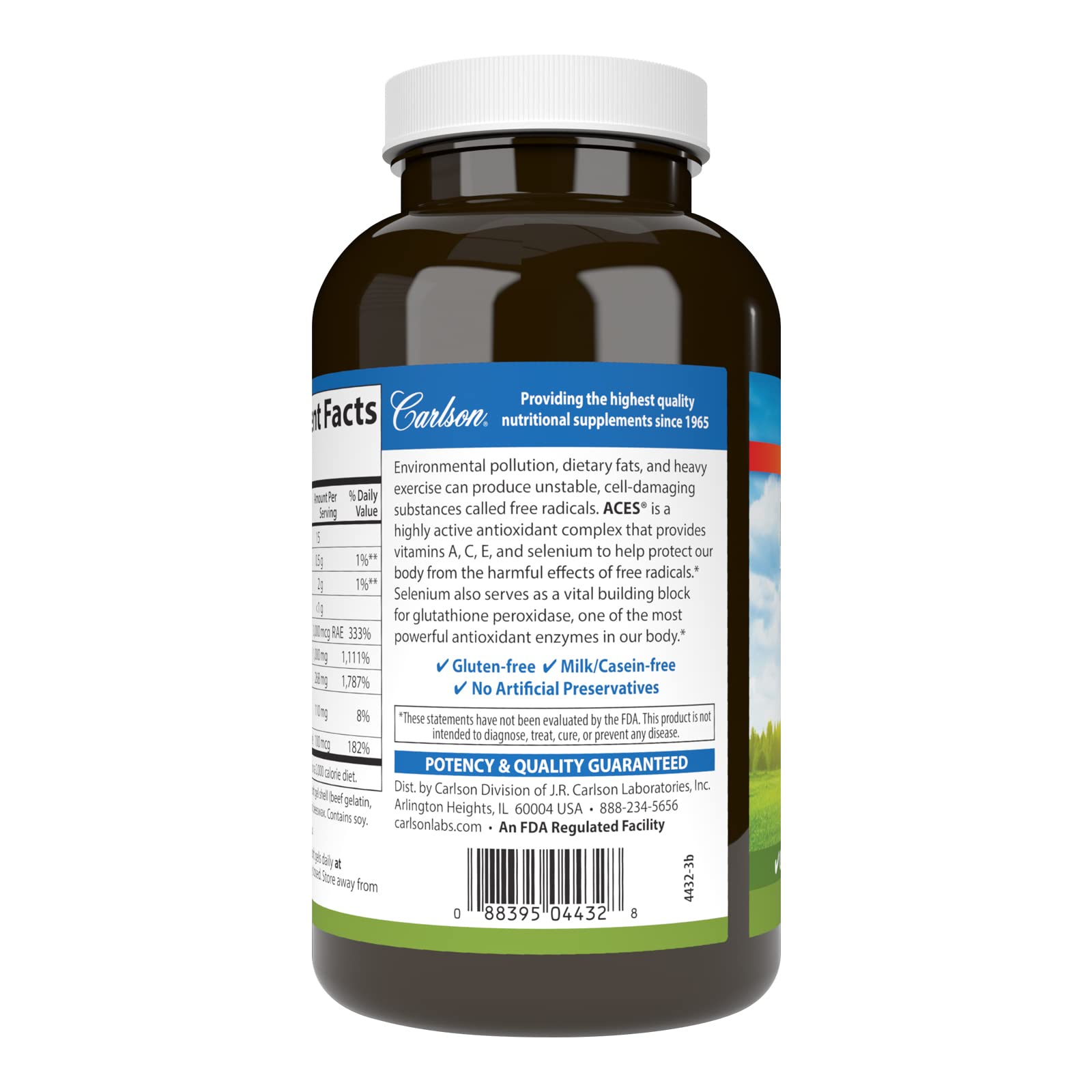 Selenium supplement for immune support