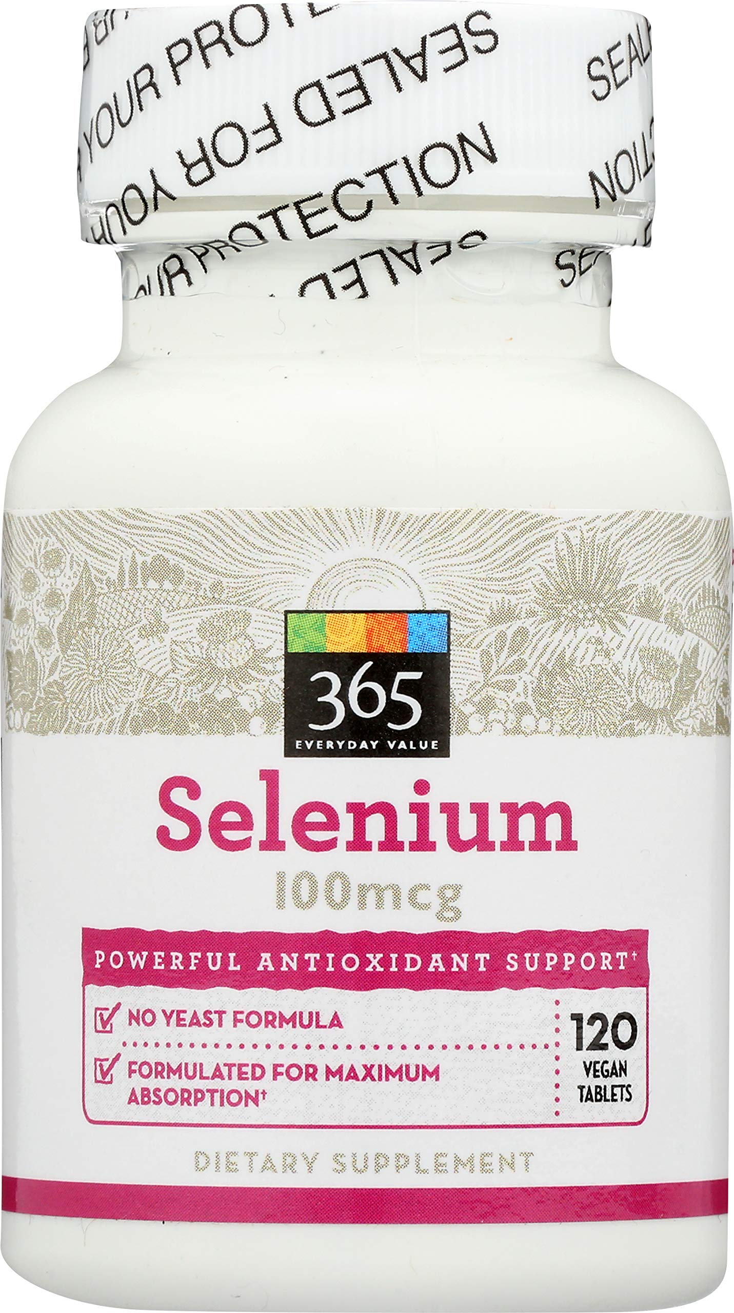 Selenium supplement for optimal health