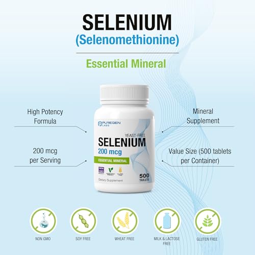 Selenium supplement for overall health