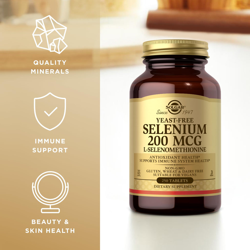 Selenium supplement for overall health