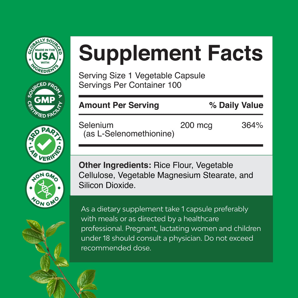 selenium supplement for skin vitality
