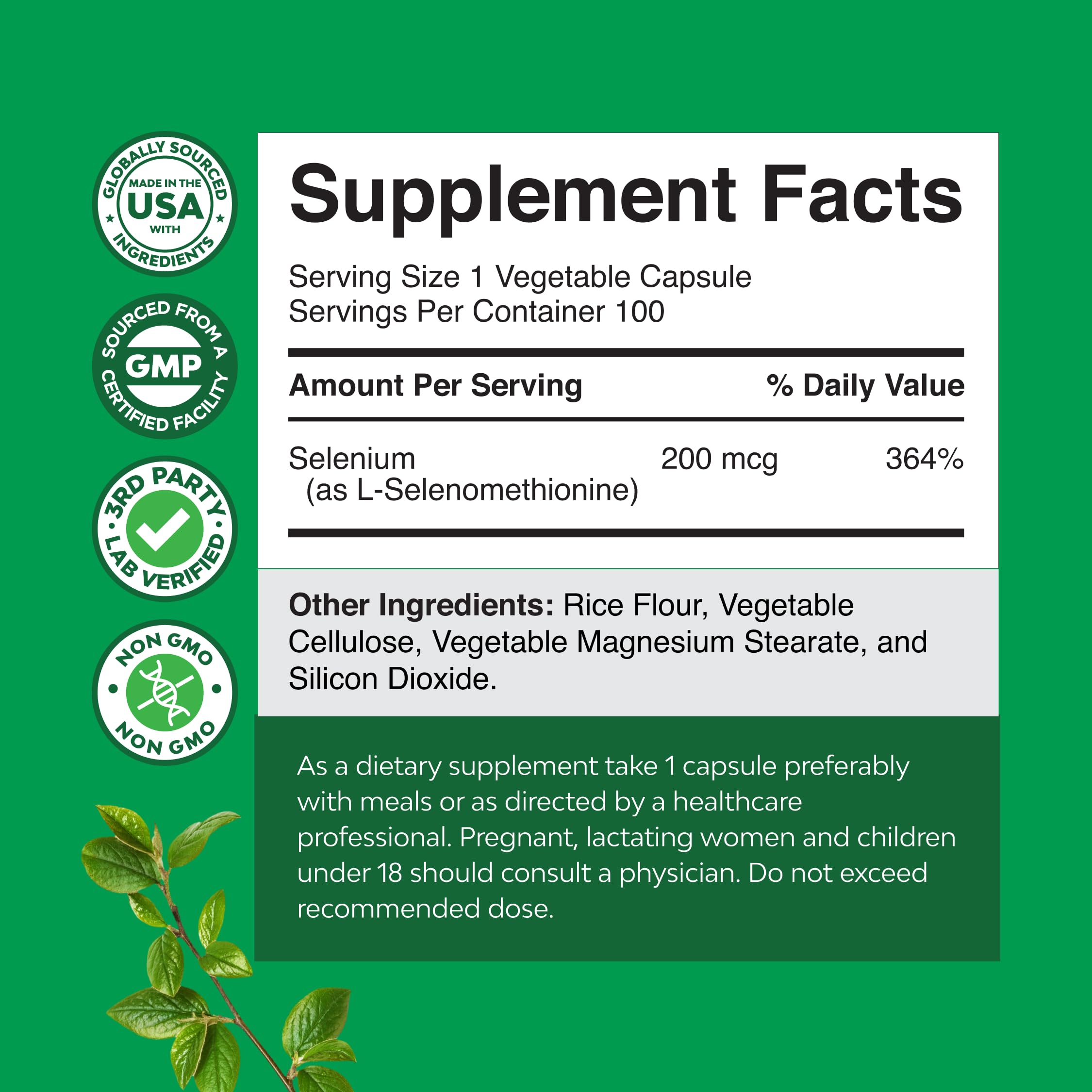 selenium supplement for skin vitality