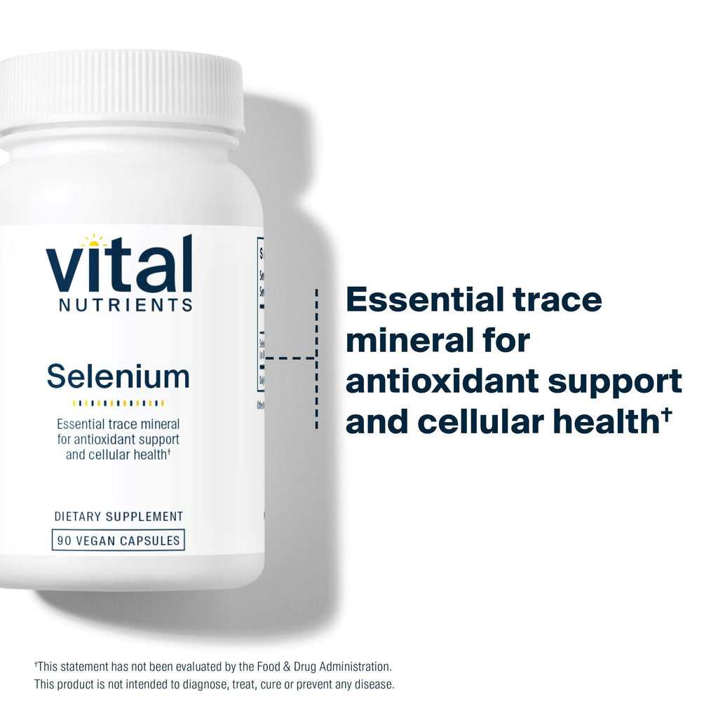 selenium supplement to combat oxidative stress