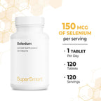 Selenium tablets for antioxidant support