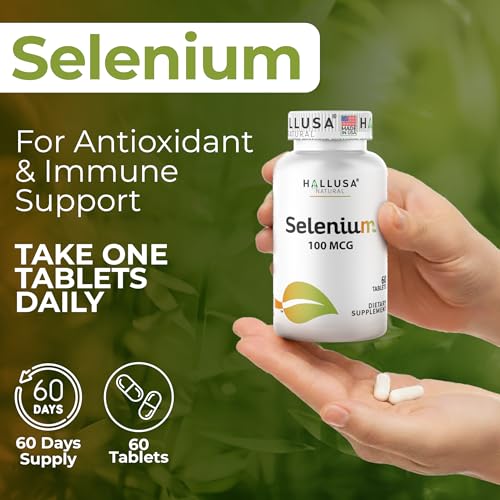 Selenium tablets for balanced nutrition