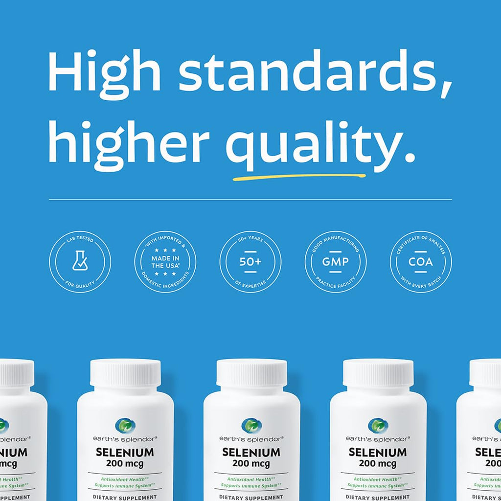 selenium tablets for overall health support