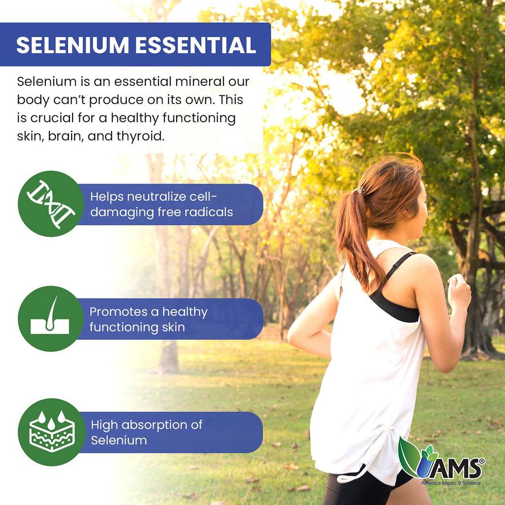 Selenium tablets for thyroid health