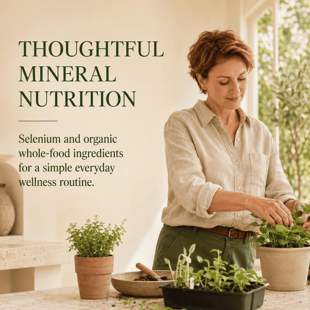 Seleno-Methionine mineral for thyroid function