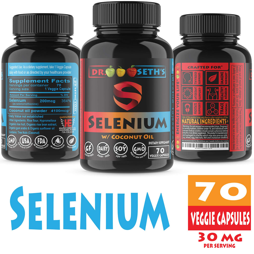 Selenomethionine 200mcg for vitality