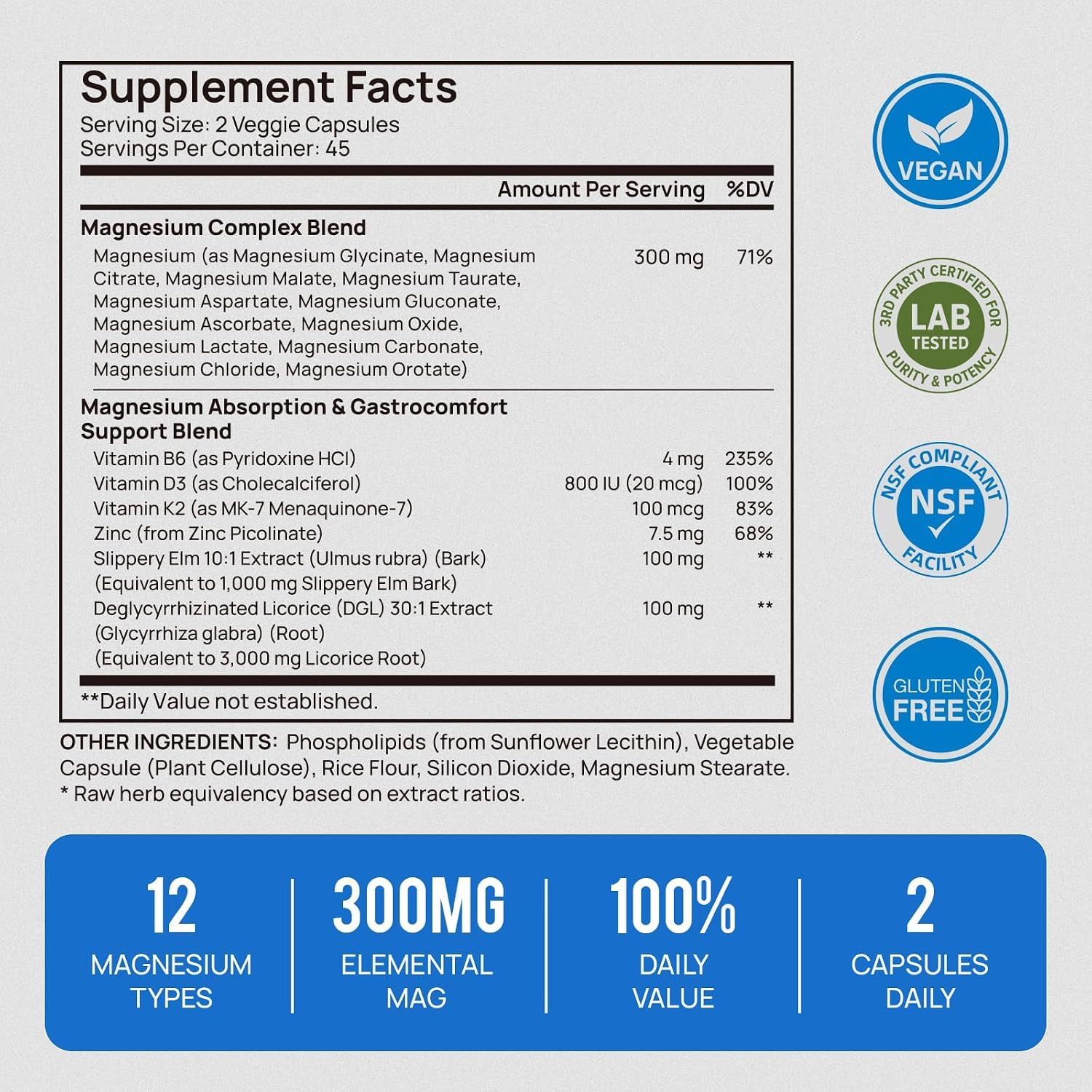 Selerb magnesium for stress relief