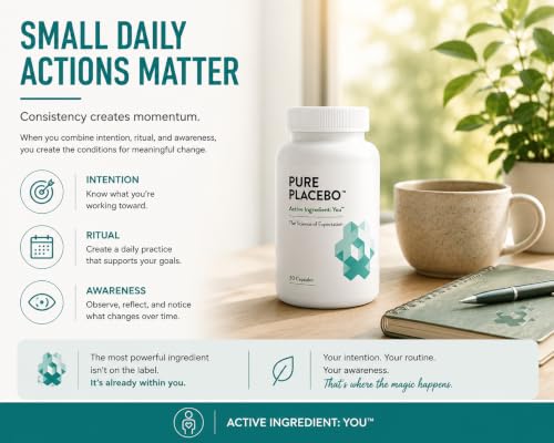 self-improvement with blended vitamin capsules