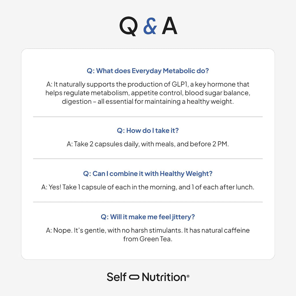 SELF NUTRITION capsules for weight loss
