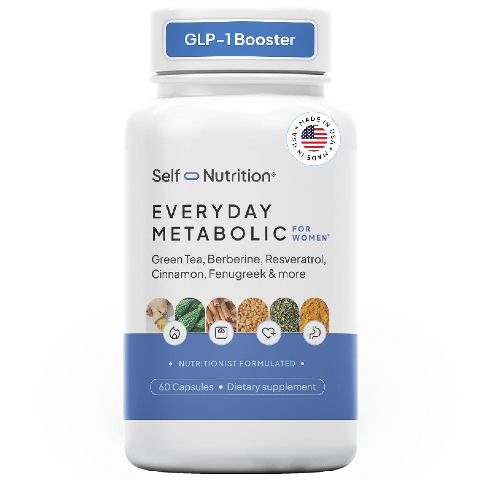 SELF NUTRITION GLP-1 fat burner capsules