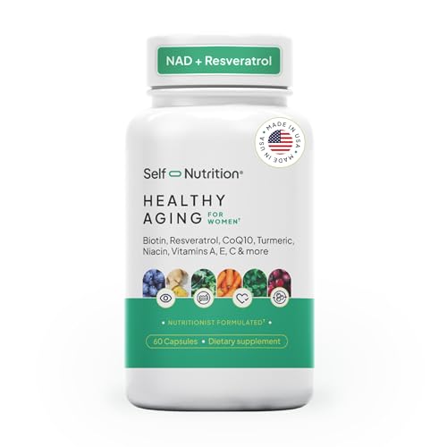 SELF NUTRITION NAD+ Resveratrol capsules for vitality