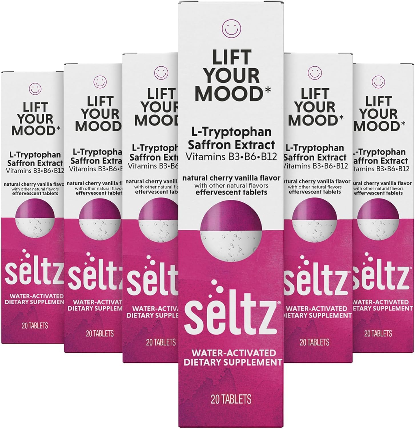 Seltz effervescent mood support tablets