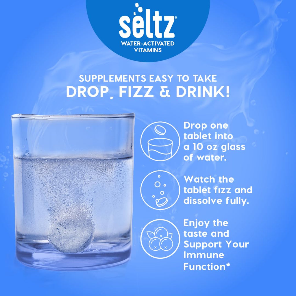 Seltz elderberry tablets for kids