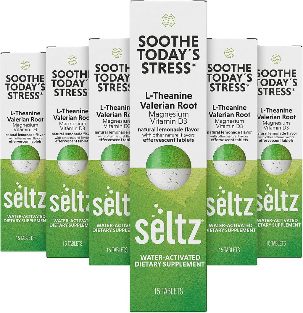 Seltz L-Theanine magnesium effervescent tablets