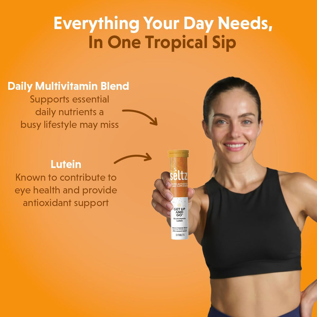 Seltz multivitamin drink tablets for energy