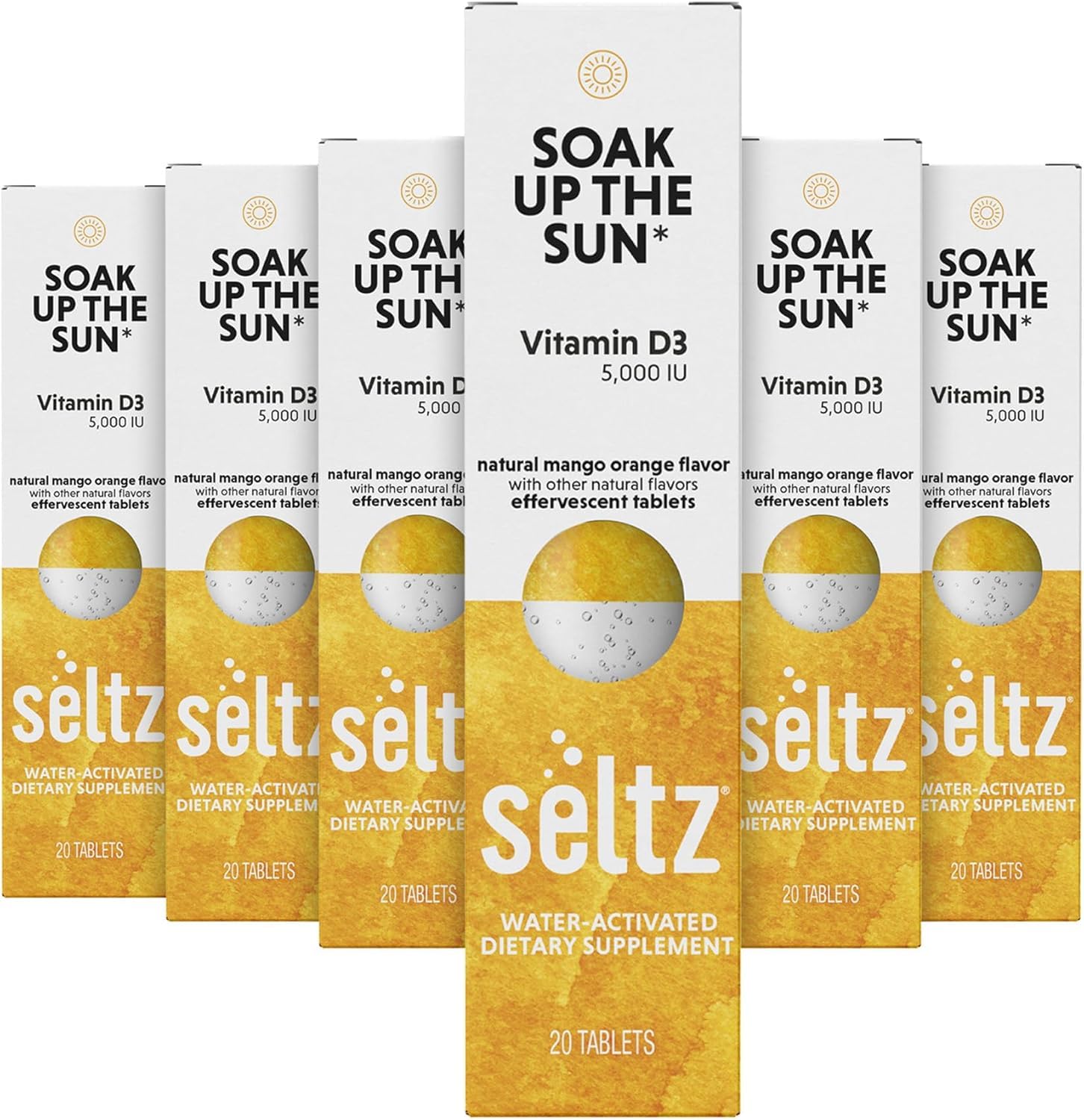 Seltz vitamin D3 effervescent tablets
