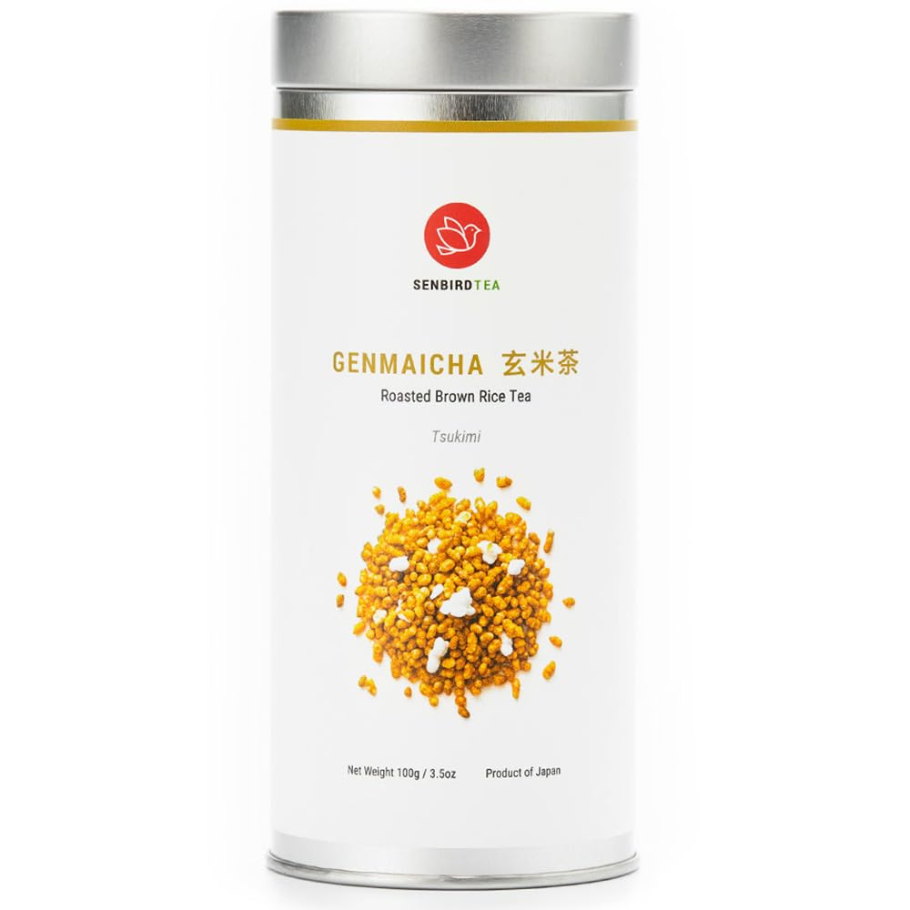 Senbird Genmaicha caffeine-free herbal tea