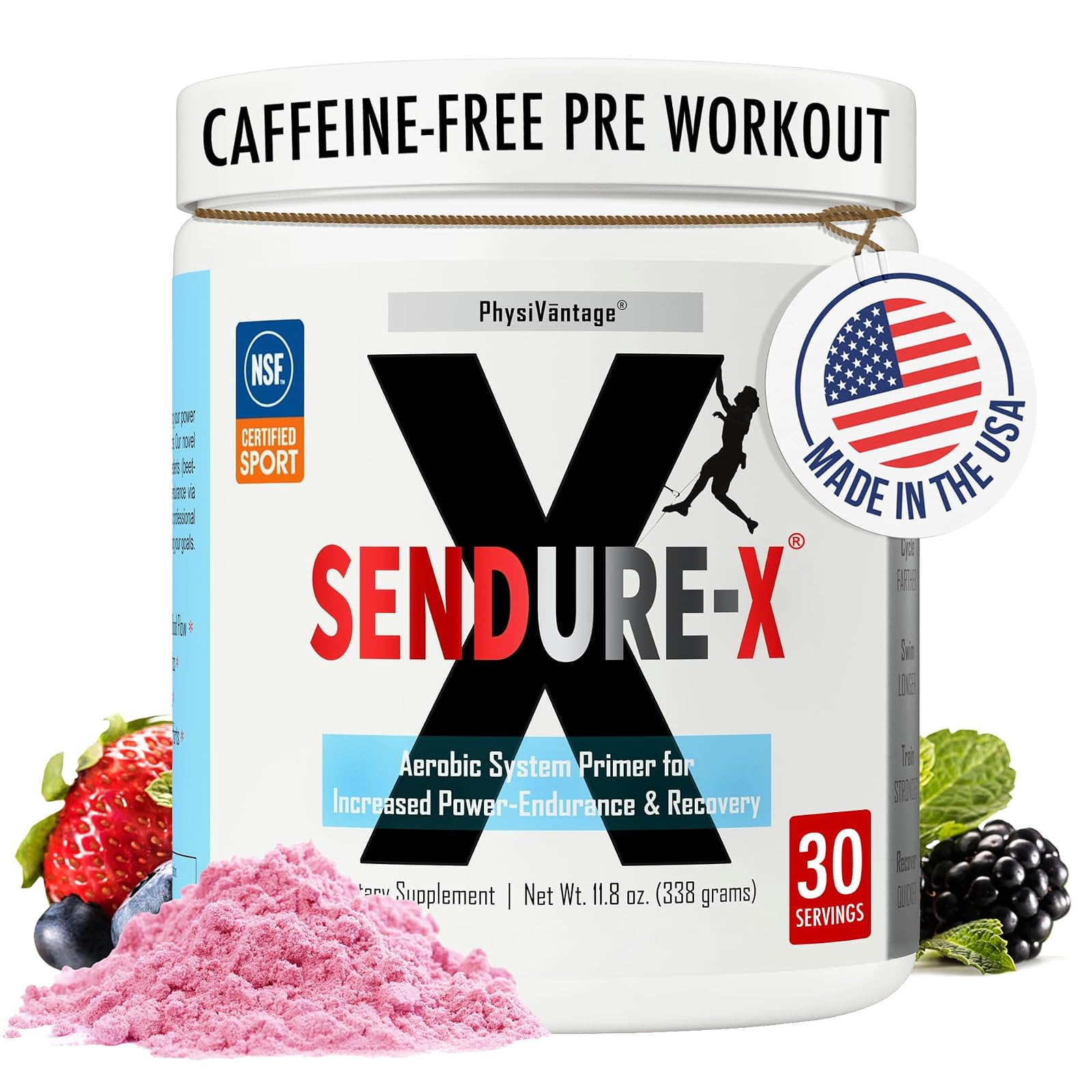 Sendure-X pre-workout beetroot powder
