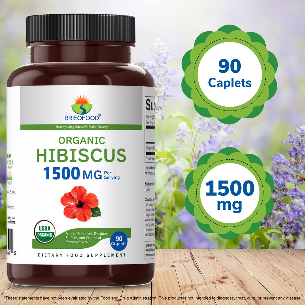 senior-friendly organic hibiscus tablets