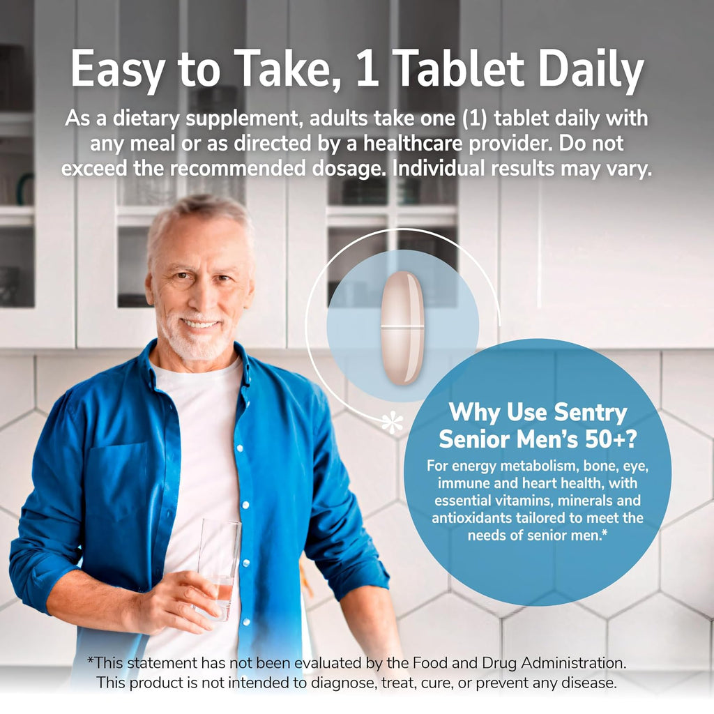senior men's health multivitamin